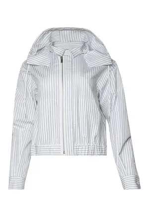 Sacai Poplin Jacket - White