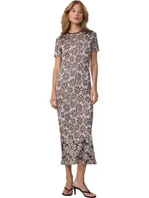 Diane Von Furstenberg Rhona Dress - Thistle Brown