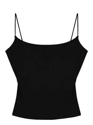 MUTE BY JL Padded Slim Strap Cami - Black