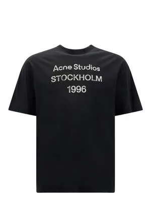 Acne Studios Cotton T-shirt - Black