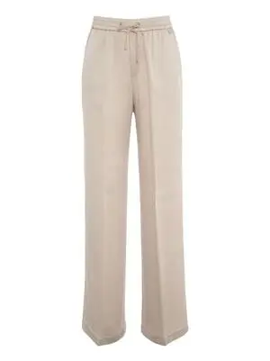 Herno Elasticated Waist Trousers - Light Brown