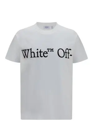 Off-White Bookish Scarf T-shirt - White