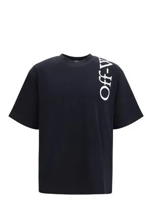 Off-White Vertical Bookih Kate T-hirt - Black