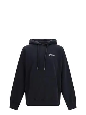 Off-White Script Logo Skate Hoodie - Black