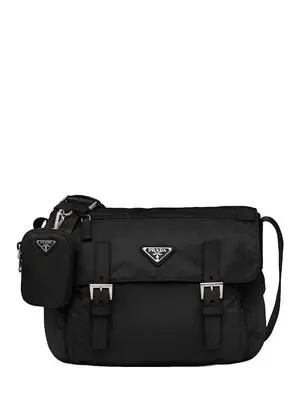 Prada Re-nylon Shoulder Bag - Black