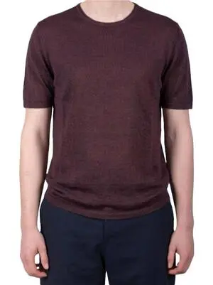 ROBERTO COLLINA Short-sleeved T-shirt - Red