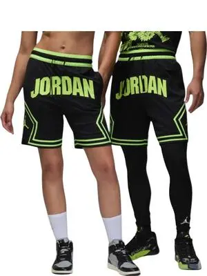 JORDAN Air Sport Dri-fit Diamond Shorts - Black/volt Glow/volt Glow