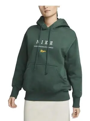 Nike Fleece Pullover Hoodie - Green