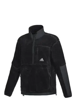 Adidas 1/4-zip Sherpa Jacket - Default Colorway