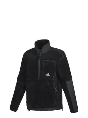 Adidas 1/4-zip Sherpa Jacket - Default Colorway
