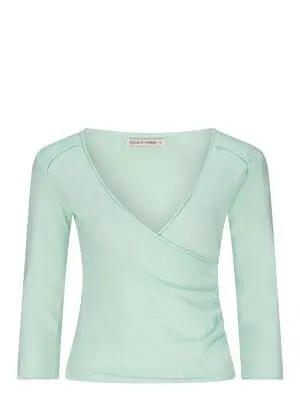 LOVE AND NOSTALGIA Love And Nostalgia Three Quarter Sleeve Top