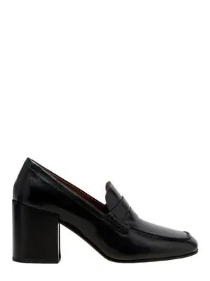 Dries Van Noten Leather Loafers - Black
