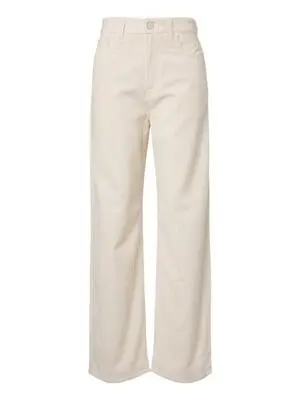 RÓHE Bruun Cotton Corduroy Straight Pants - White