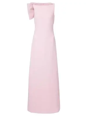 Safiyaa Mallory Crepe Gown - Pink