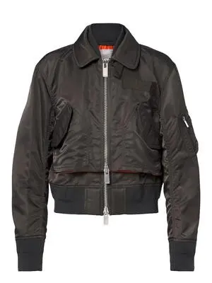 Sacai Layered Technical Bomber Jacket - Green