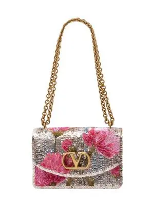 Valentino Garavani Small Sequined Shoulder Bag - Multicoloured