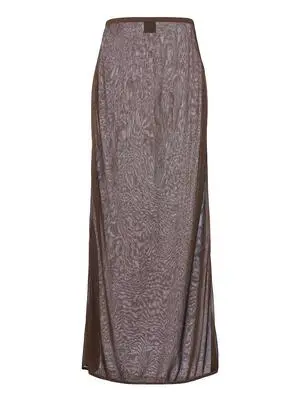LESET Jack Maxi Skirt - Brown