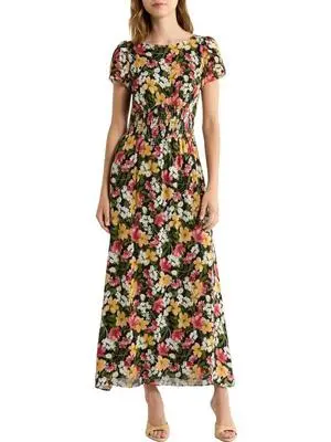 REFORMATION Drusilla Floral Print Maxi Dress - Lorelai