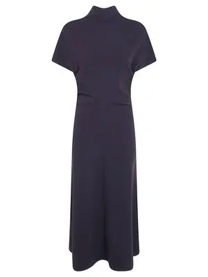 DRHOPE 4558.2474" Classic Midi Dress - Brown