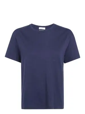 TOTEME Cotton Crewneck T-shirt - Black