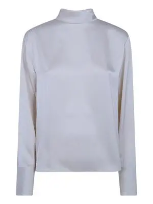 DRHOPE DRHOPE "Ribbon Silky" High Neck Shirt