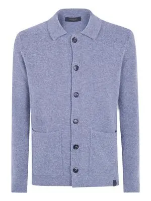 ZANONE Wool Cardigan - Gray