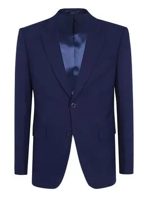 Paul Smith Tailored Fit Wool Jacket - Black