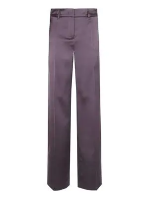 DRHOPE Classic Tailored Trousers - Brown