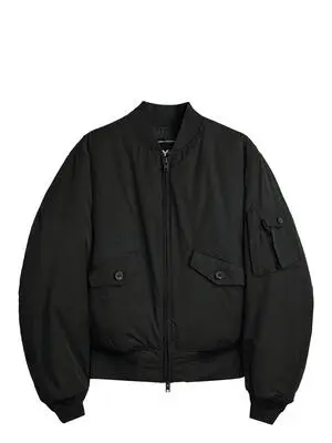 Y3 Nylon Bomber Jacket - Black