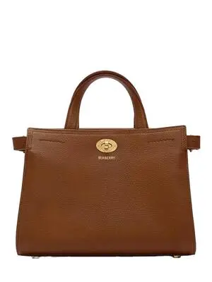 Burberry Cotswolds Mini Check Tote Bag - Brown