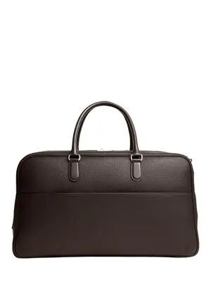CARL FRIEDRIK Leather Granville Duffle Bag - Brown