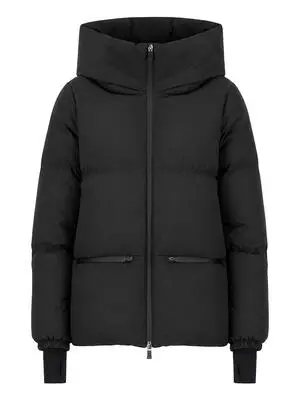 Herno Giubbotto Con Cappuccio - Black