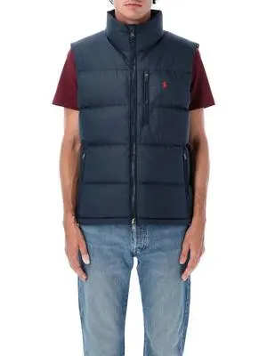 Polo Ralph Lauren Quilted Ripstop Padded Vest - Blu