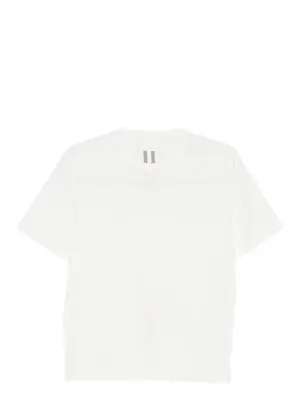Rick Owens Short Sleeve Crewneck T-shirt - Bianco