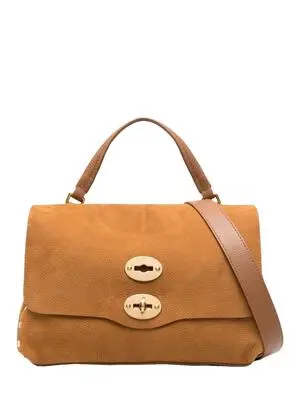 ZANELLATO Postina Jones Small Leather Handbag - Brown