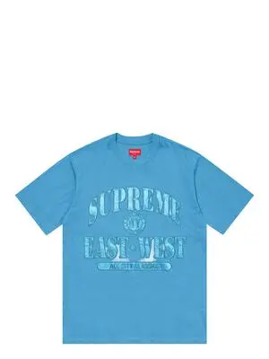 Supreme East West Short Sleeve T-shirt - Blue