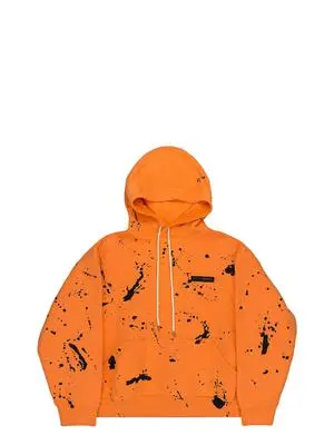 PURPLE BRAND Heavy Dry Fleece Pullover Hoodie - Orange