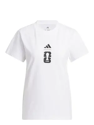 Adidas Adidas FIFA World Cup 2026 Match Ball Graphic T-Shirt White