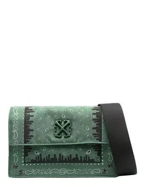 Off-White Jitney 1.4 Messenger Bag - Green