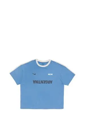 TRAVIS SCOTT X Nike Argentina Total 90 Tee - Blue