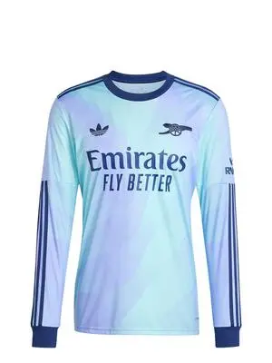 Adidas Arsenal 24/25 Long Sleeve Third Jersey - Blue
