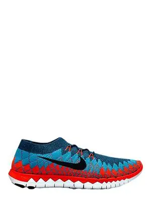 Nike Free Flyknit 3.0 Athletic Sneakers - Blue
