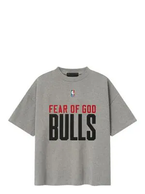 Fear Of God Bulls Graphic T-shirt - Grey
