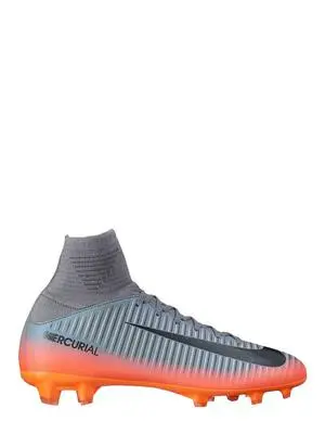 Nike Mercurial Superfly 5 Fg Gs Cleat - Grey