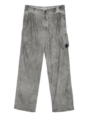 C.P. COMPANY Flatt Nylon Loose Cargo Pants - Black
