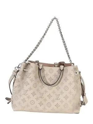 LOUIS VUITTON Galet Monogram Mahina Bella Tote - Gray