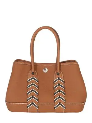 Hermès Neo 23 Top Handle Bag In Leather - Brown