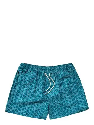 BDXY STUDIO The Frame" Hive Swim Shorts - Blue