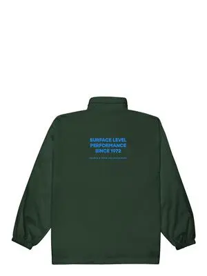 ANCHOR & CREW Surface Level Sports Club League Embroidered Windbreaker - Green