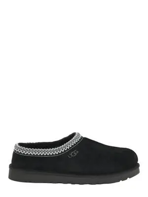 UGG UGG Tasman II Suede Mules With Braided Detailing Black